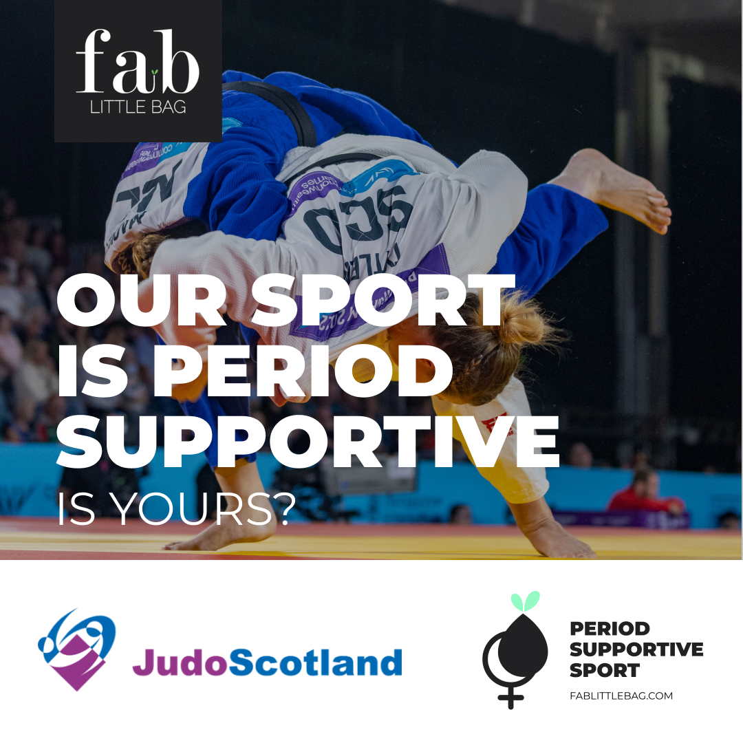 FabLittleBags Period Supportive Partner Judo Scotland wins prestigious